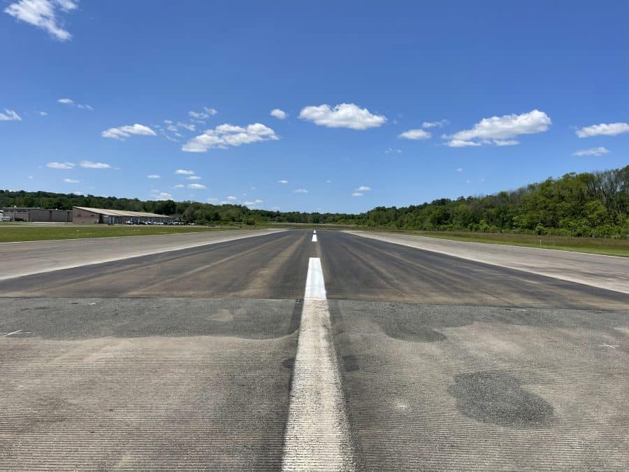 Runway 13-31 Rehabilitation Work Complete – MMU | Morristown Airport ...